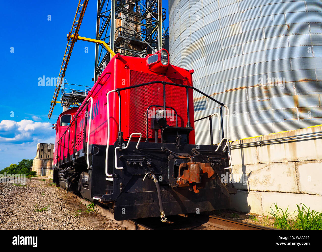 Switcher locomotive railroad hi-res stock photography and images - Alamy