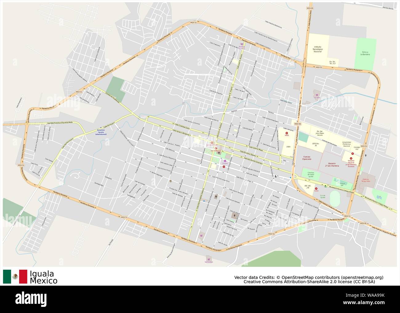 Map Of Matamoros Mexico High Resolution Stock Photography and Images ...