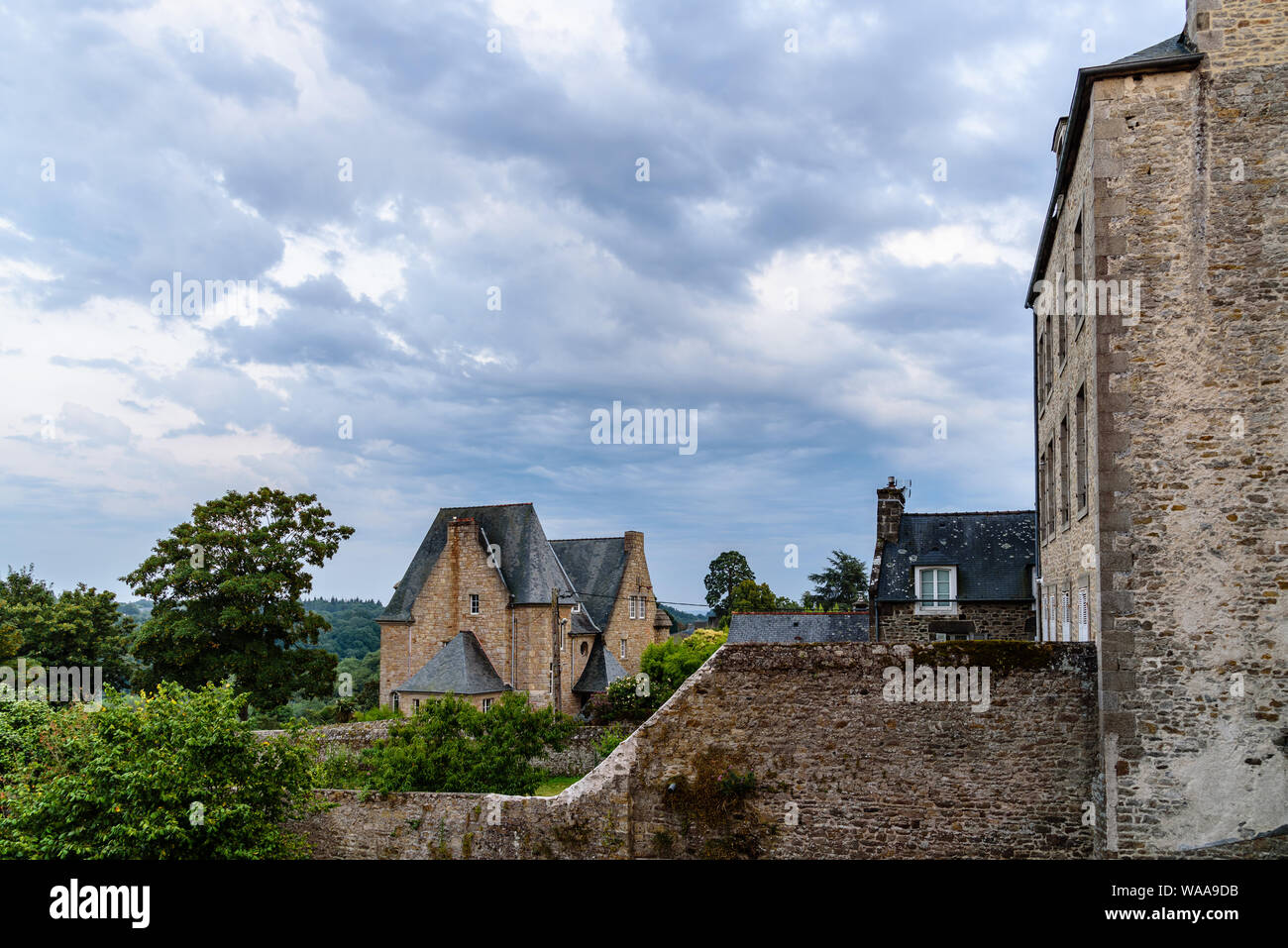 Traditional french town centre architecture hi-res stock photography ...