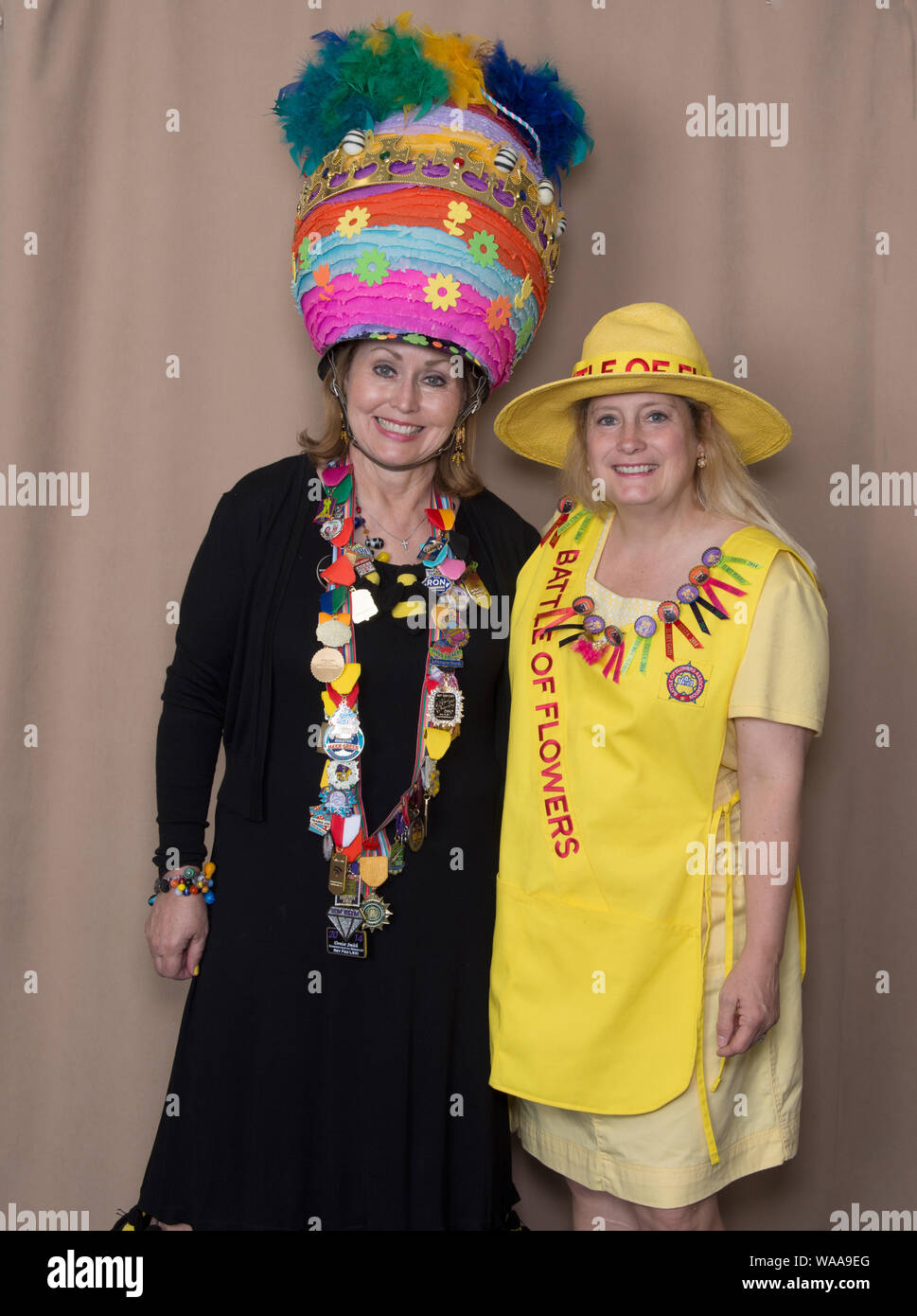 Cindy Njegovan Comfort, left, and Anna-Laura Block, both of San Antonio ...