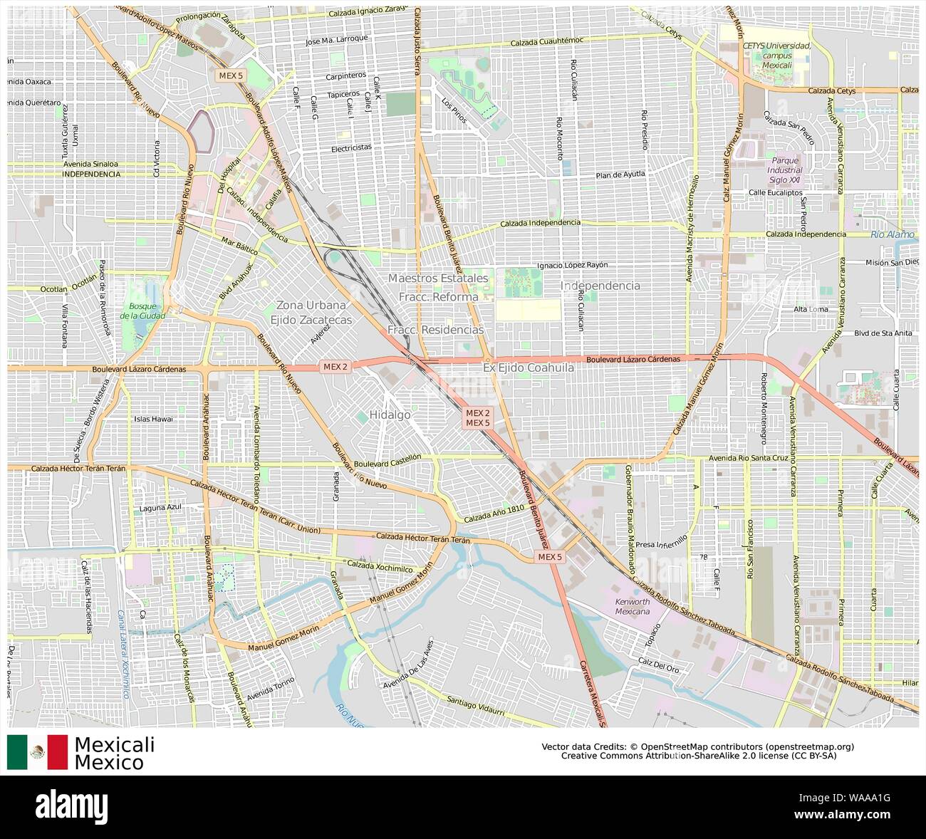 Map of acapulco Cut Out Stock Images & Pictures - Alamy