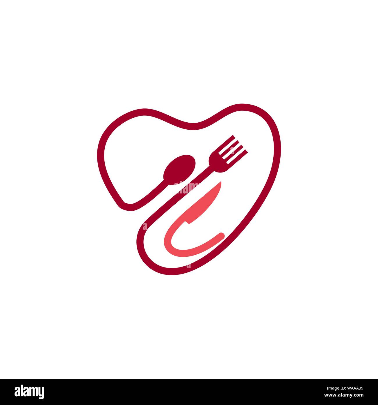 Restaurant Service Abstract Logo Template Symbol Icon Stock Vector ...