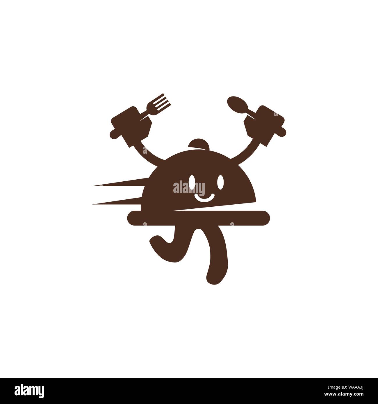 Restaurant Service Abstract Logo Template Symbol Icon Stock Vector ...