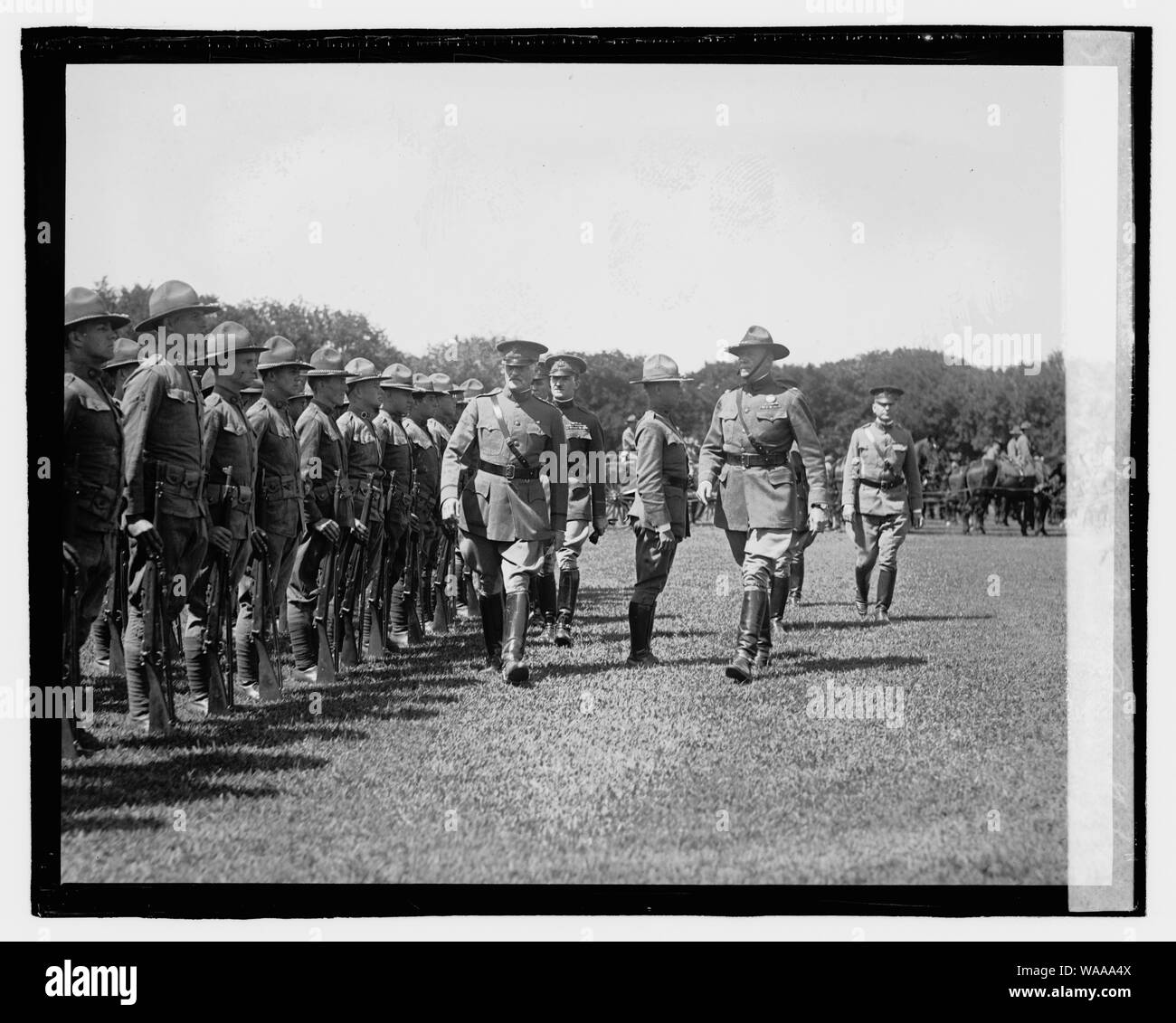 Citizen's Military Training Camp review, 8/21/22 Stock Photo - Alamy