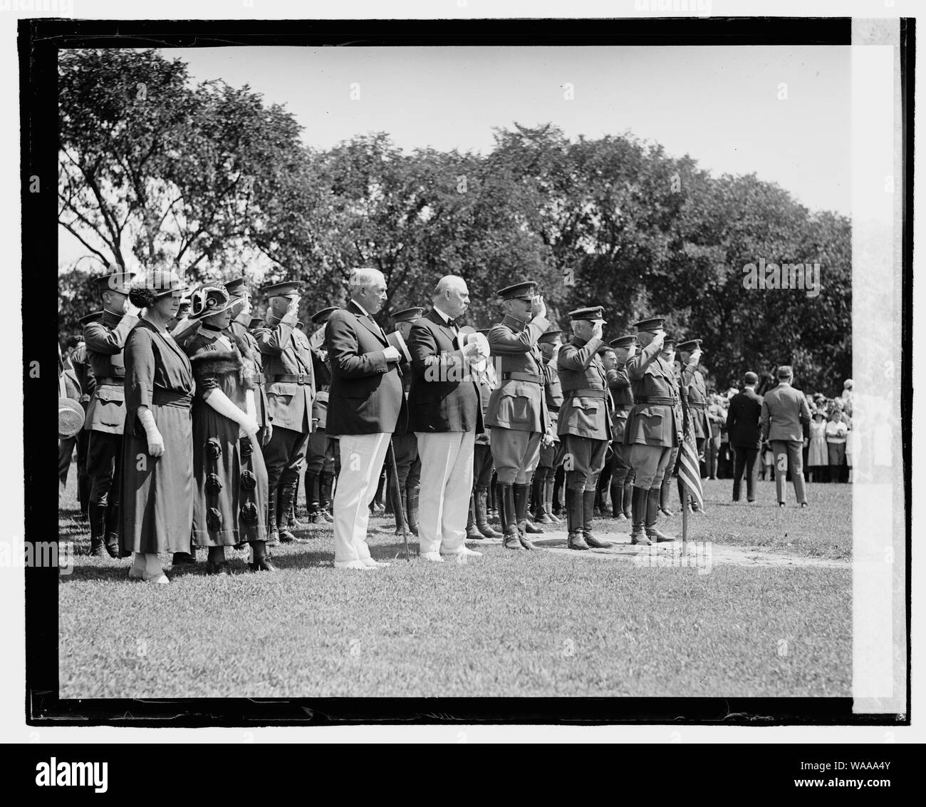 Citizen's Military Training Camp review, 8/21/22 Stock Photo - Alamy