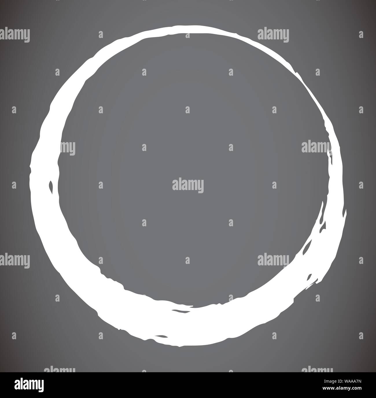 This is a illustration of hand-drawn brushstroke circle Stock Vector ...