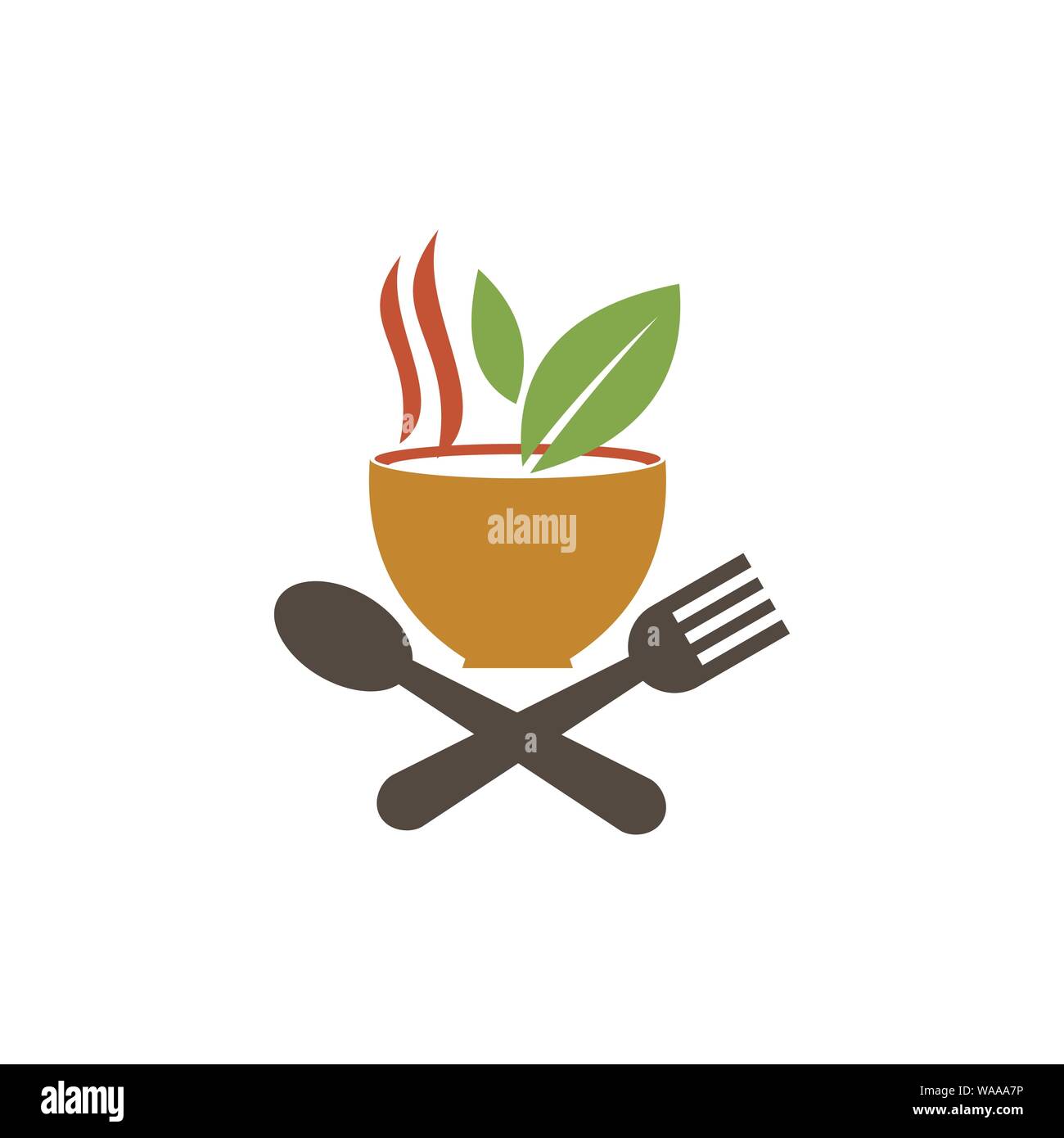 Restaurant Service Abstract Logo Template Symbol Icon Stock Vector ...