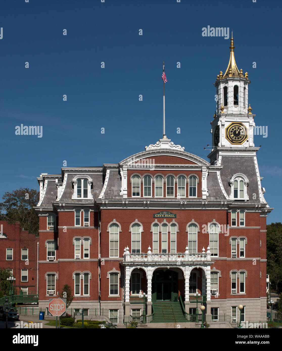 Norwich connecticut city hall hi-res stock photography and images - Alamy