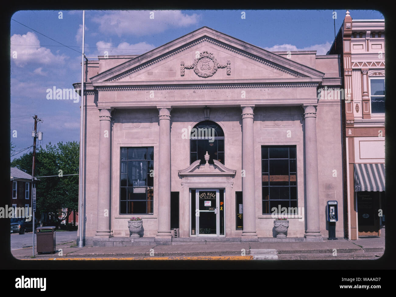 City Hall, Main Street, Palmyra, Missouri Stock Photo - Alamy