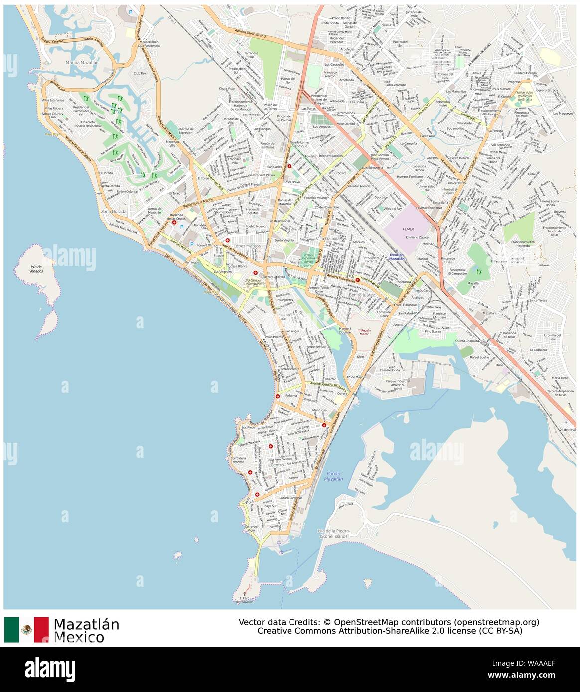 Map Of Matamoros Mexico High Resolution Stock Photography and Images ...