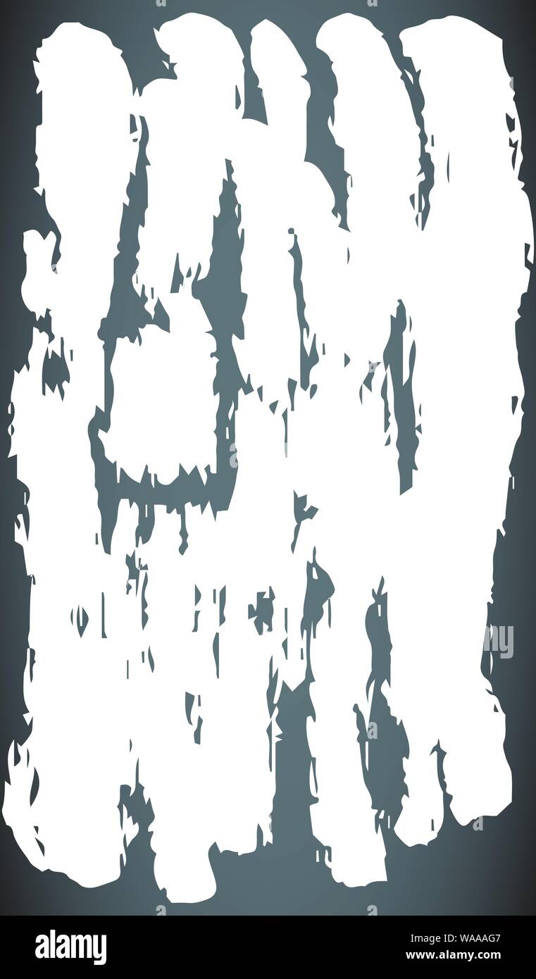 This is a illustration of hand-drawn short thick brush vertical line ...