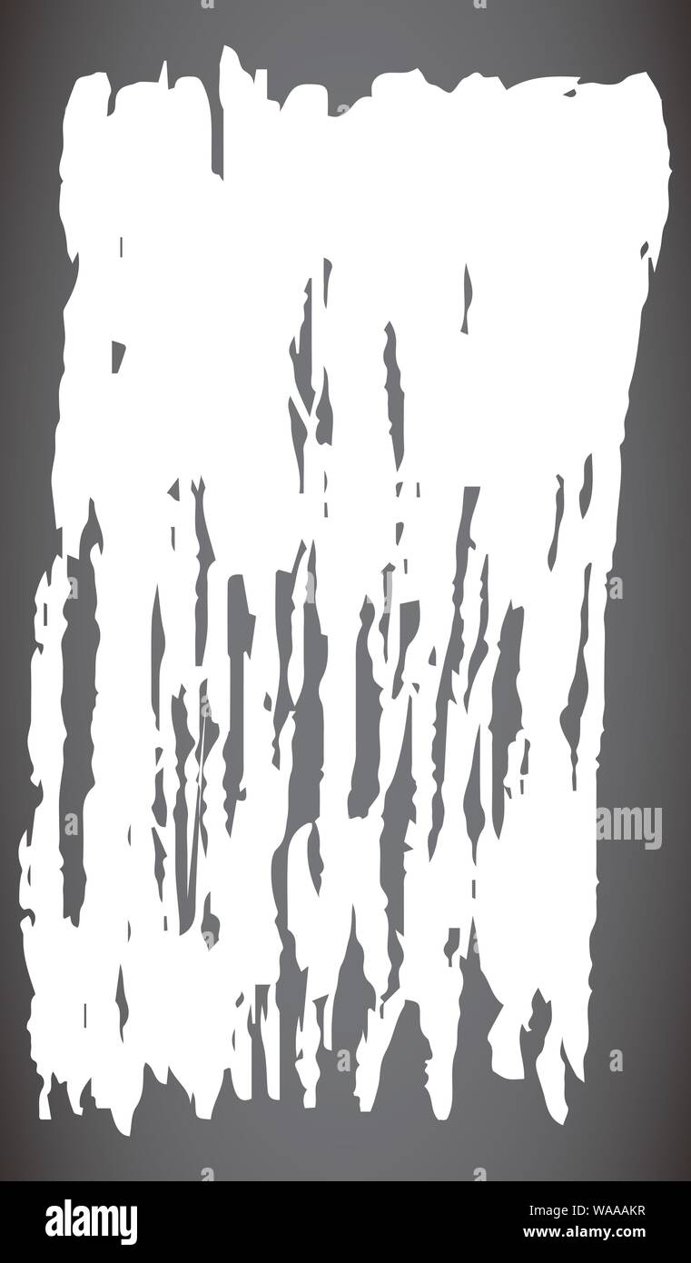 This is a illustration of hand-drawn short thick brush vertical line ...