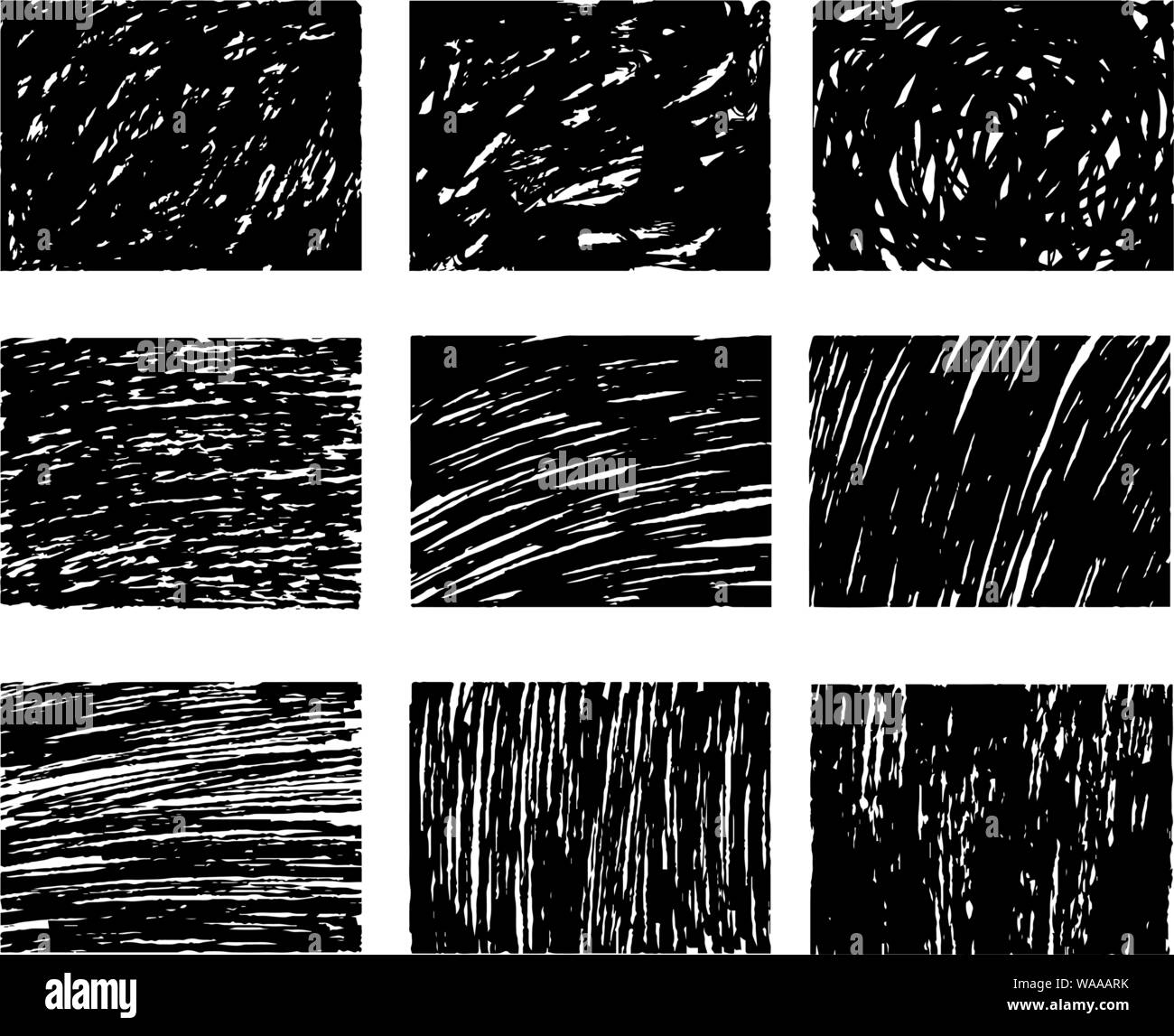 This is a illustration of background drawn with hand drawn lines set ...