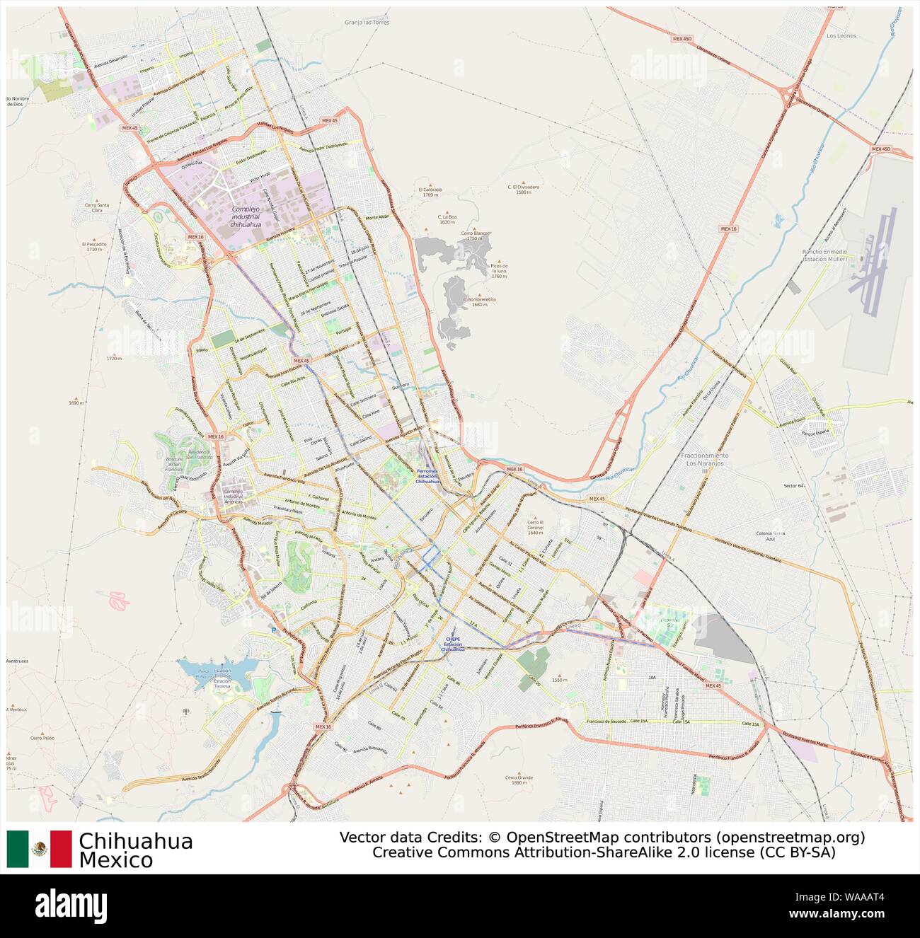 Map Of Matamoros Mexico High Resolution Stock Photography and Images ...