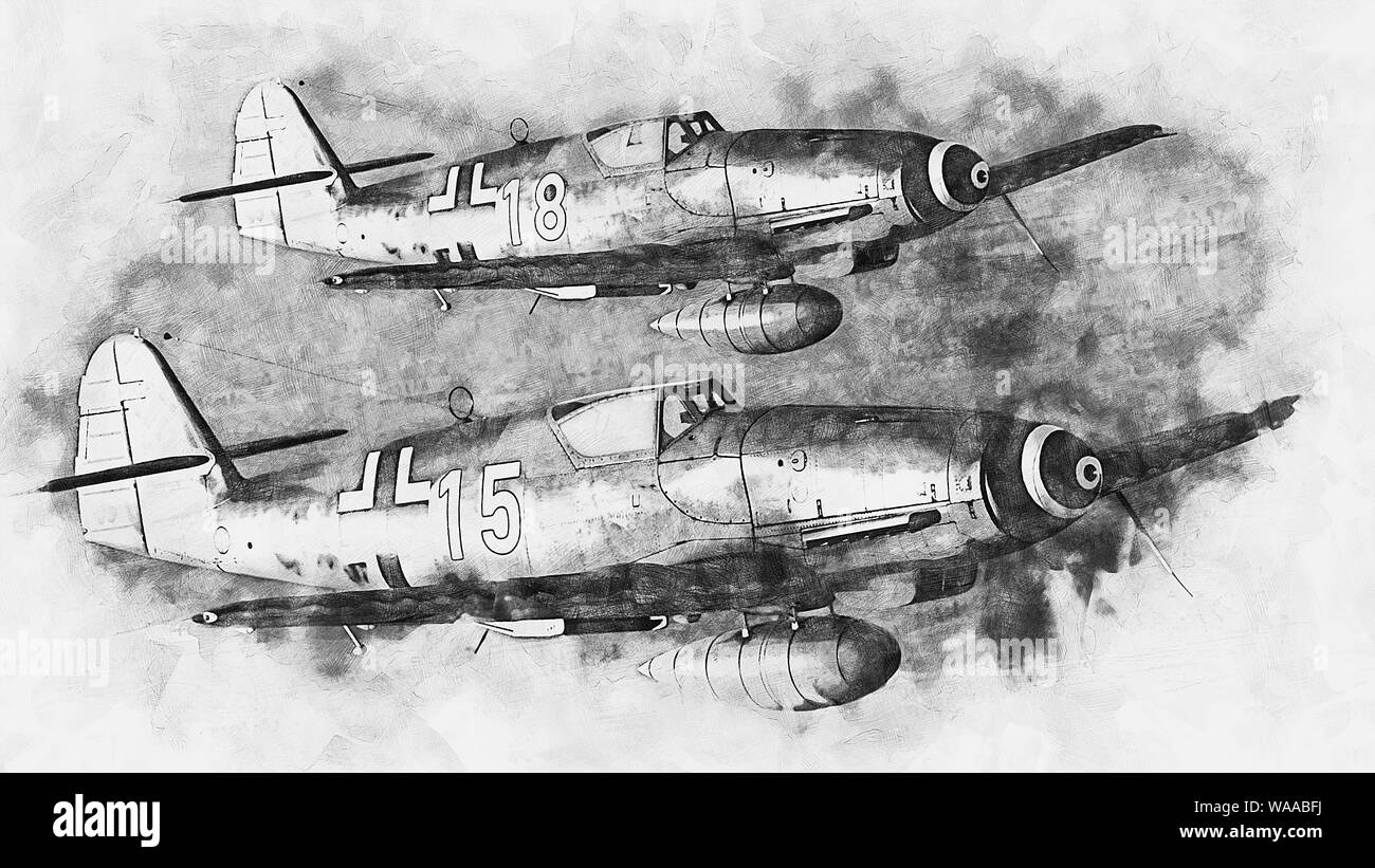 The Messerschmitt Bf 109 is a German World War II fighter aircraft that was, along with the ...