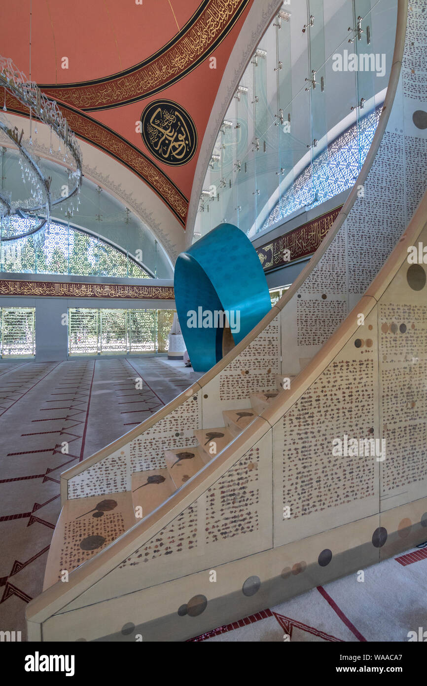 The Sakirin Mosque in Uskudar district of Istanbul, Turkey Stock Photo ...