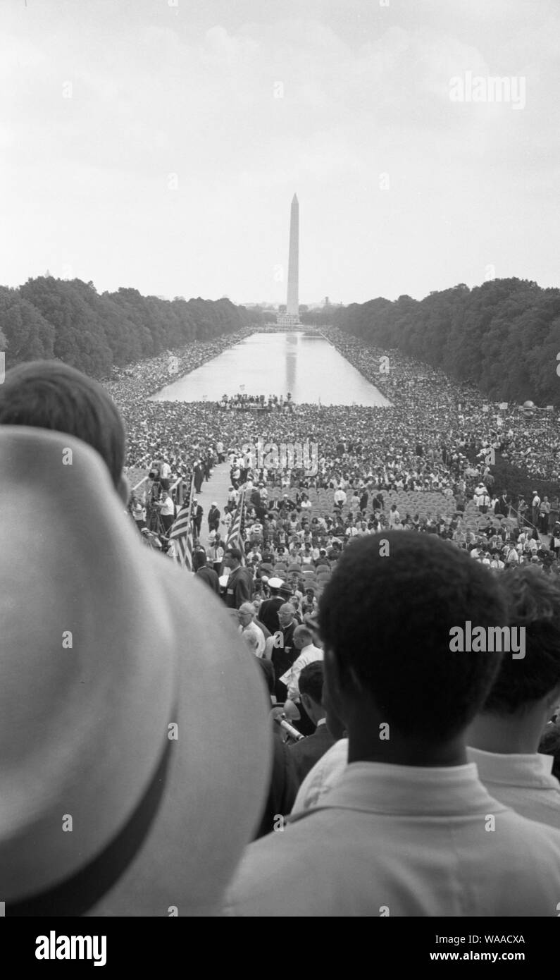 Civil rights march on Washington, D.C Stock Photo - Alamy