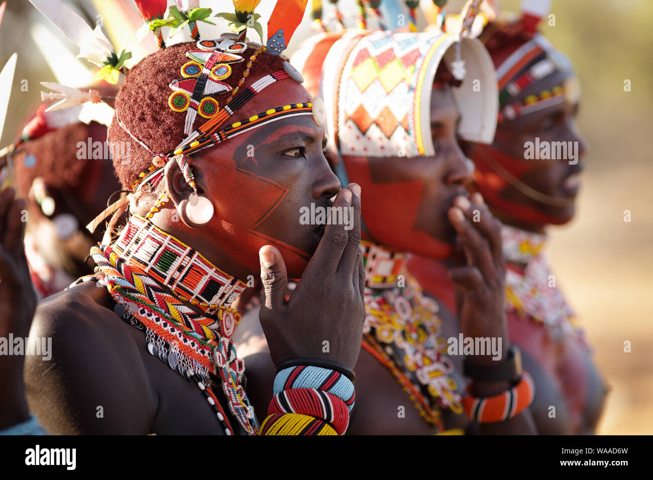 Kenya samburu tribe warrior hi-res stock photography and images - Alamy