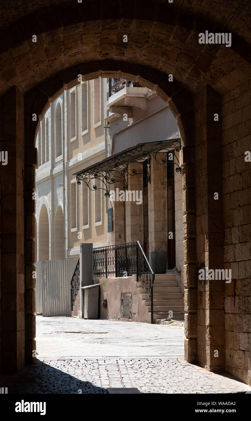 Chania, Crete, Greece. June 2019. The Grand Arsenal and Centre of ...