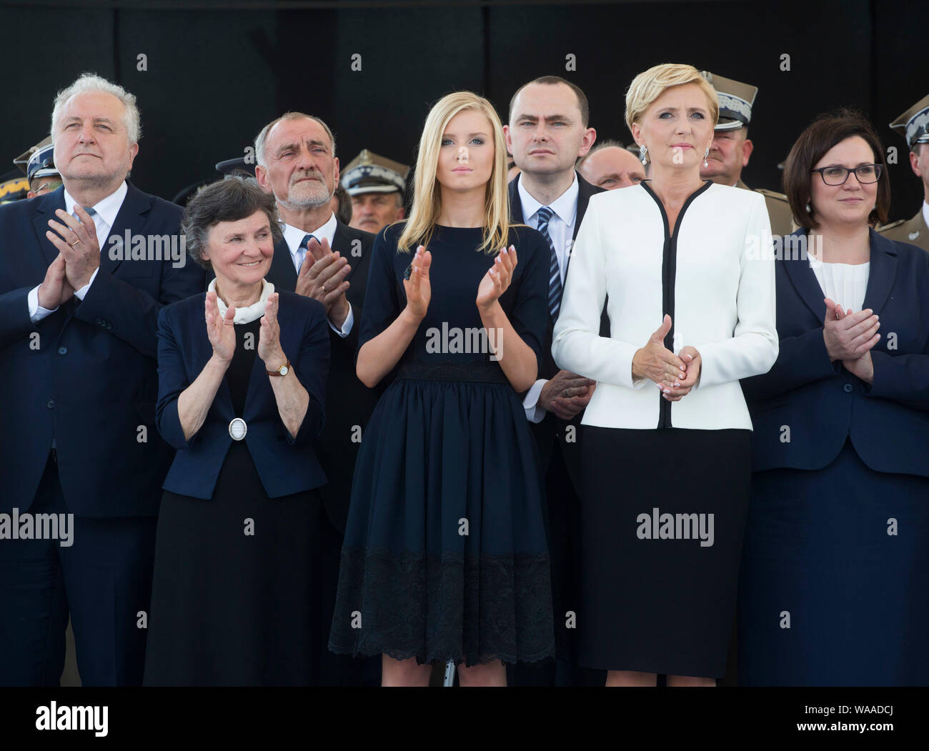Aug. 6, 2015 Warsaw, presidential inauguration in Poland: Andrzej Duda ...