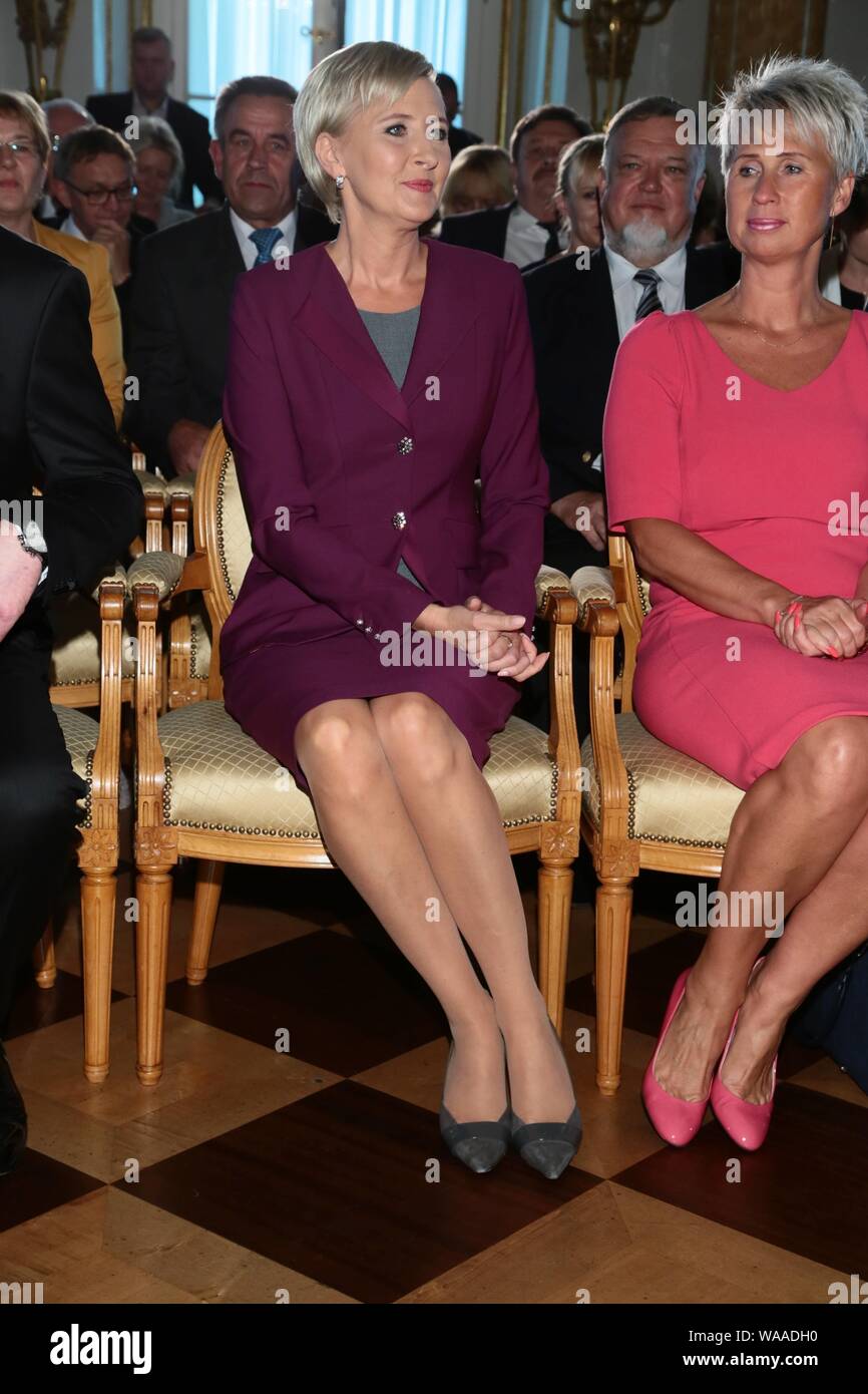 September 29, 2016. Royal Castle in Warsaw, Poland. Lodolamacze Gala ...