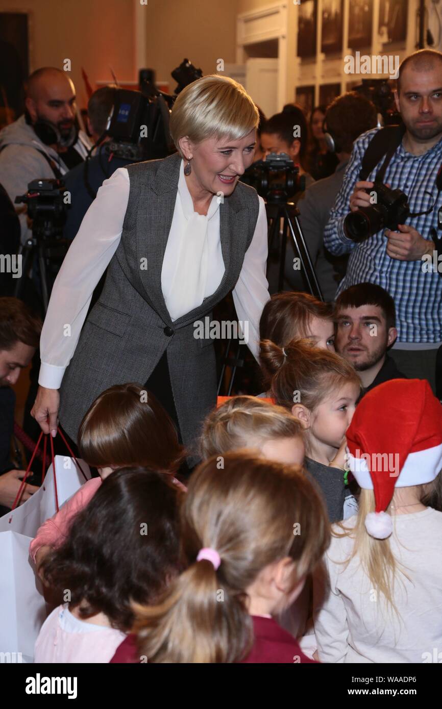 The First Lady Agata Duda - President of Poland Andrzej Duda`s wife ...