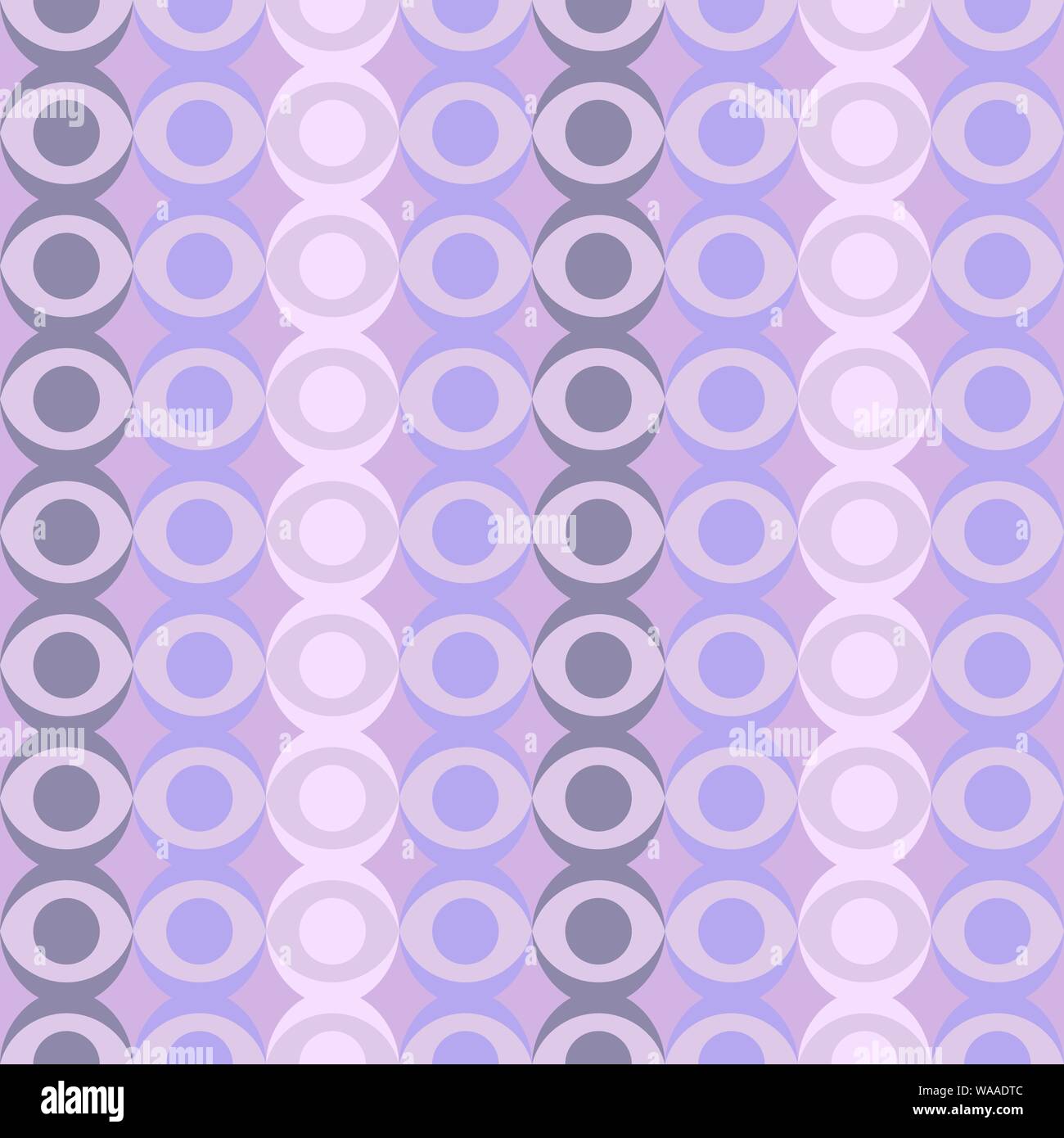 Abstract retro dotted flat seamless pattern with geometric garlands ...
