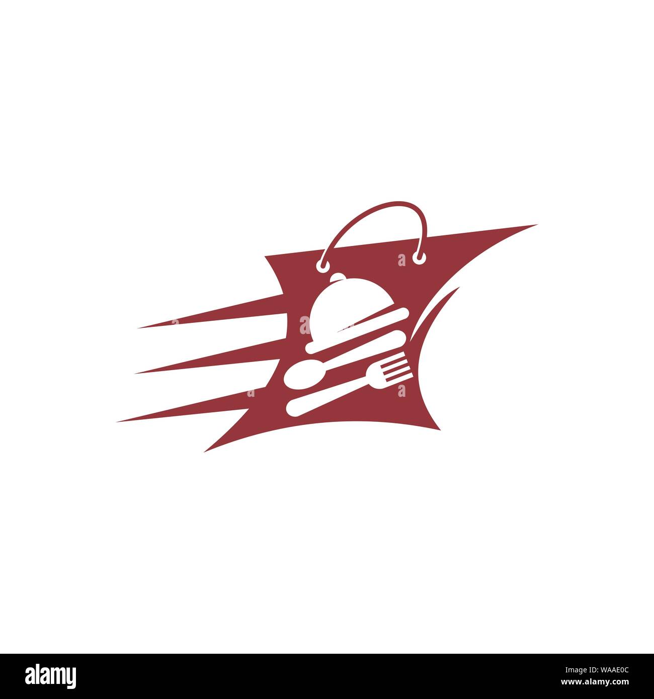 Restaurant Service Abstract Logo Template Symbol Icon Stock Vector ...