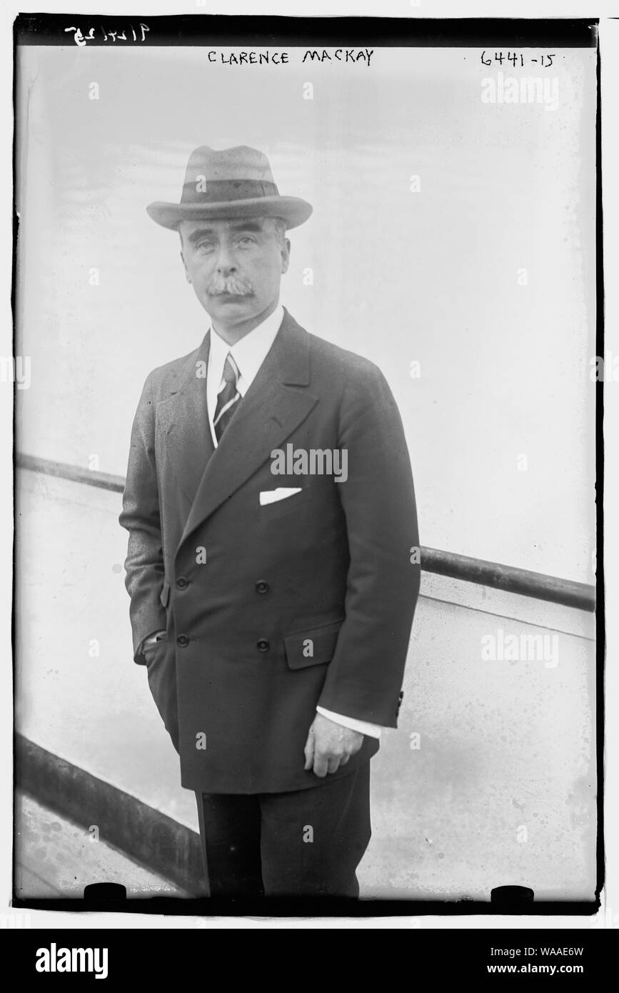 Clarence mackay hi-res stock photography and images - Alamy