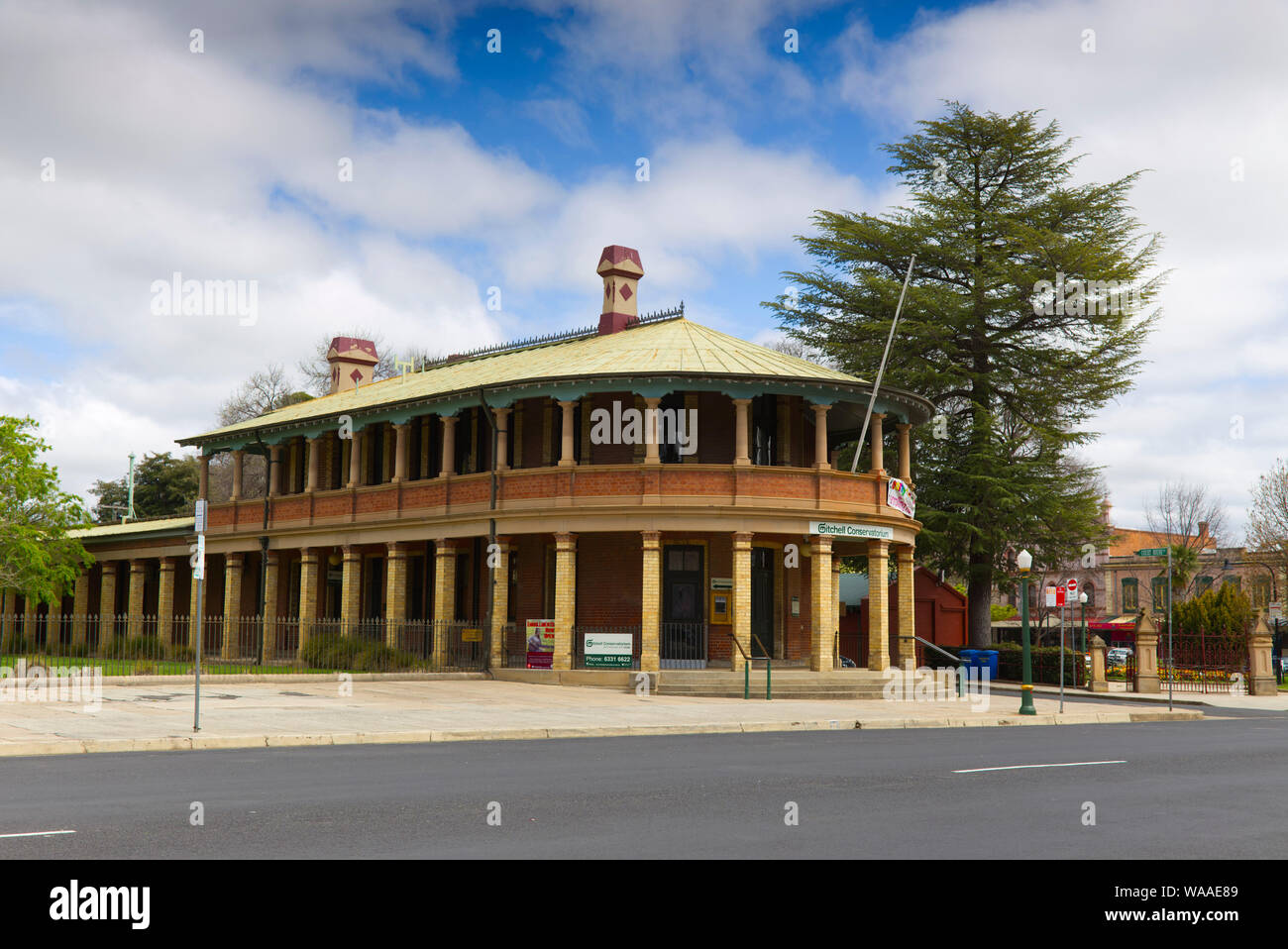 historic Courthouse Complex in Bathurst New South Wales Australia Stock ...