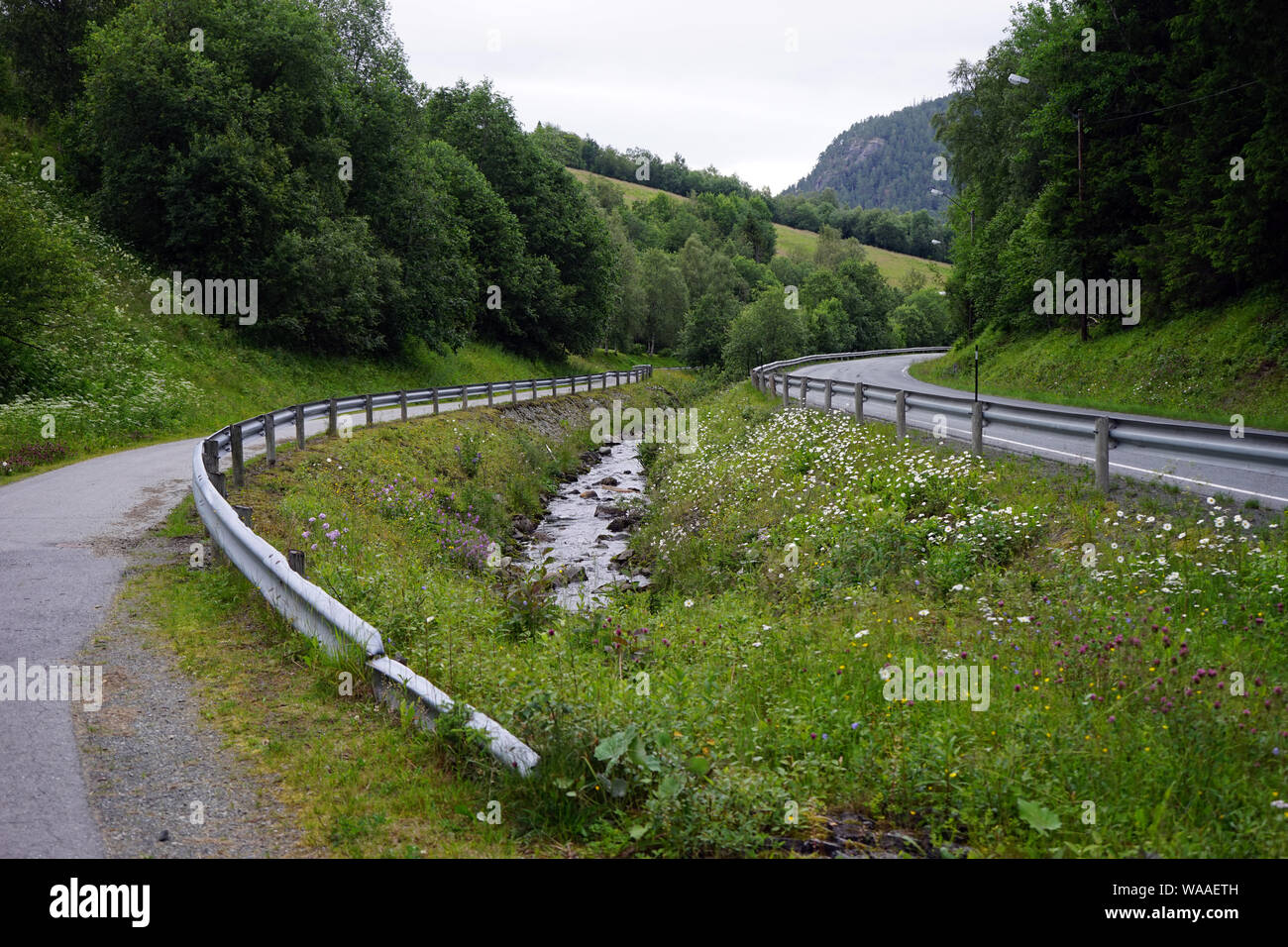 Small river with roads hi-res stock photography and images - Alamy