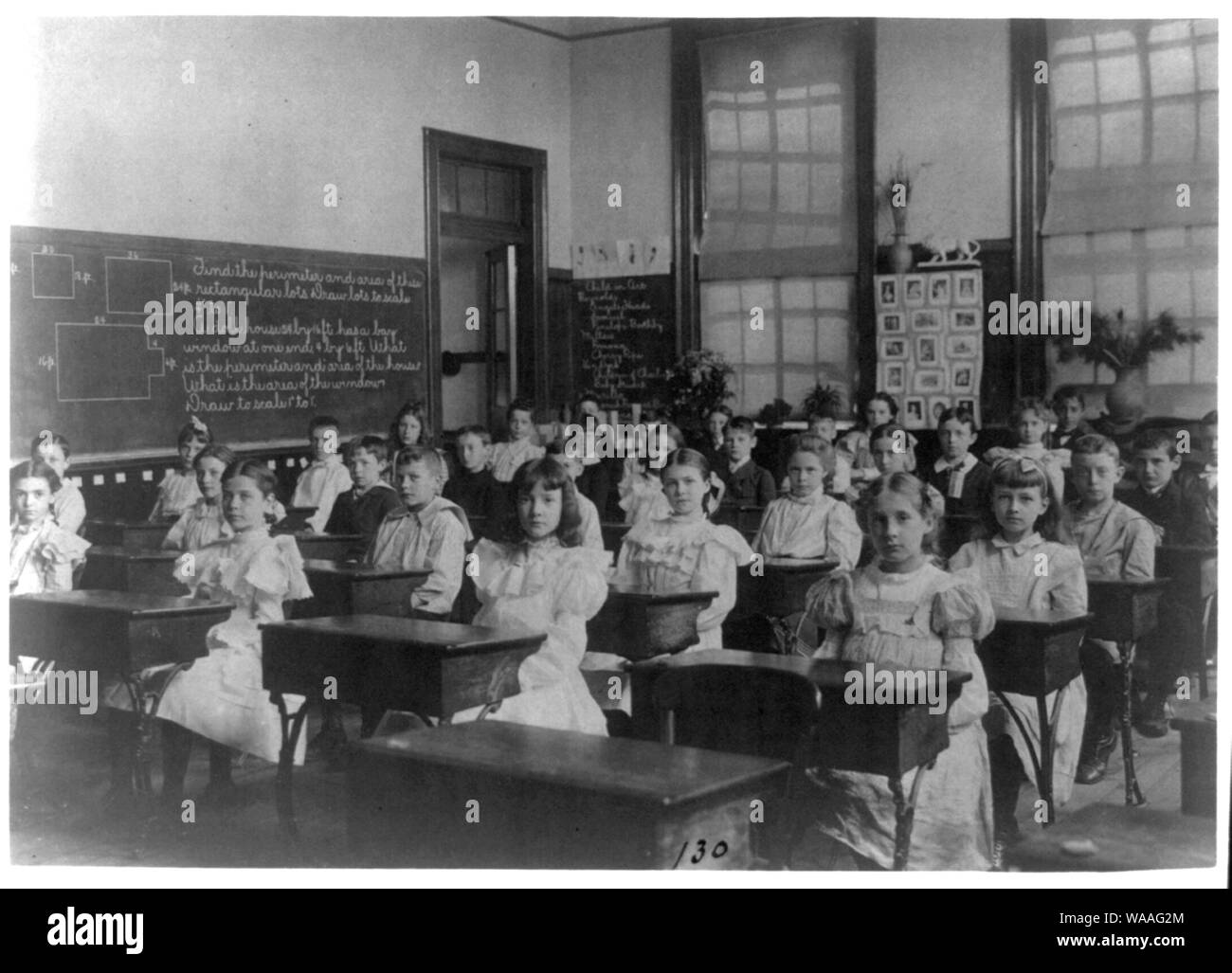 Classroom scenes in Washington, D.C. public schools: general classroom ...