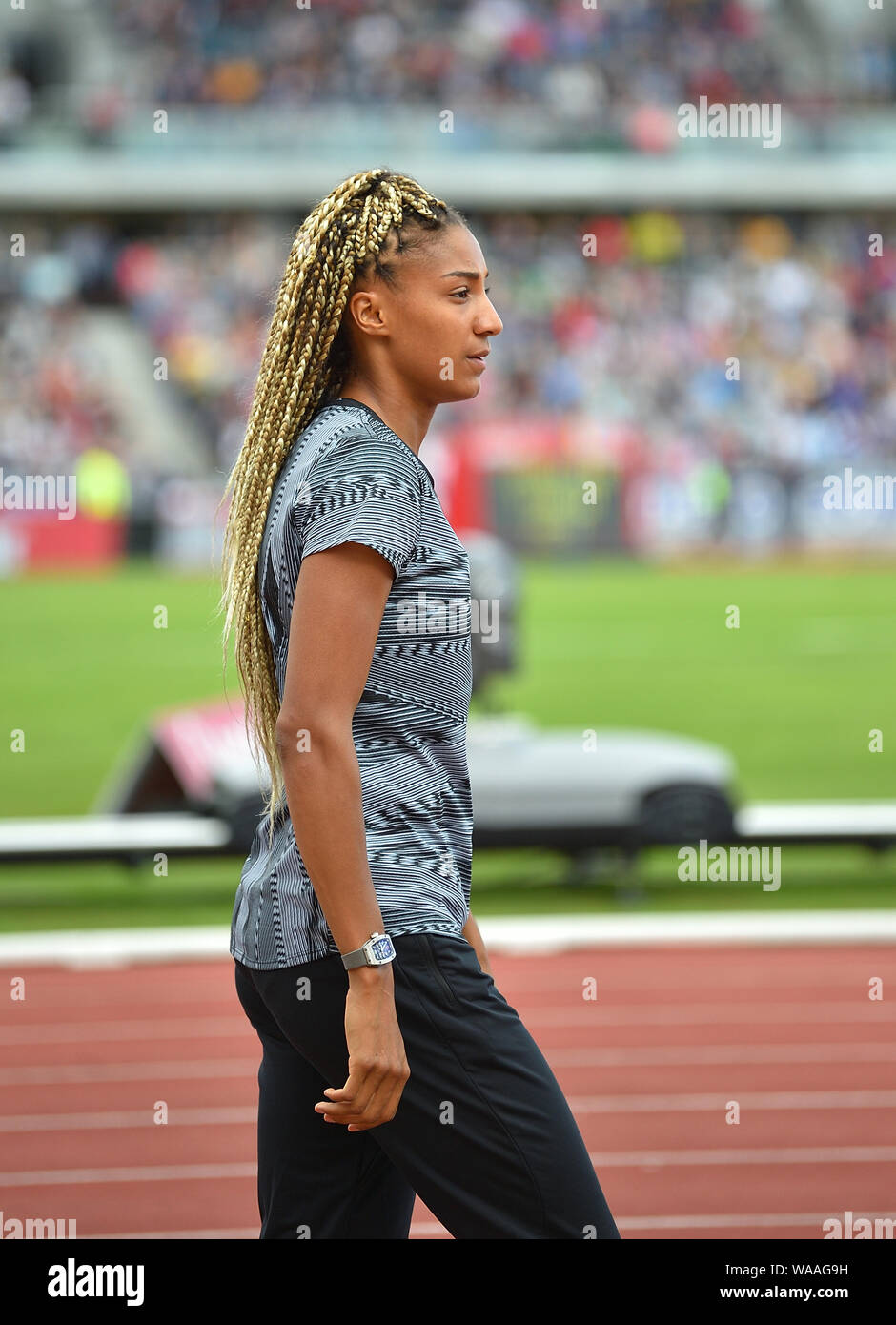 Nafissatou Thiam Belgium During The Iaaf Diamond League Athletics At