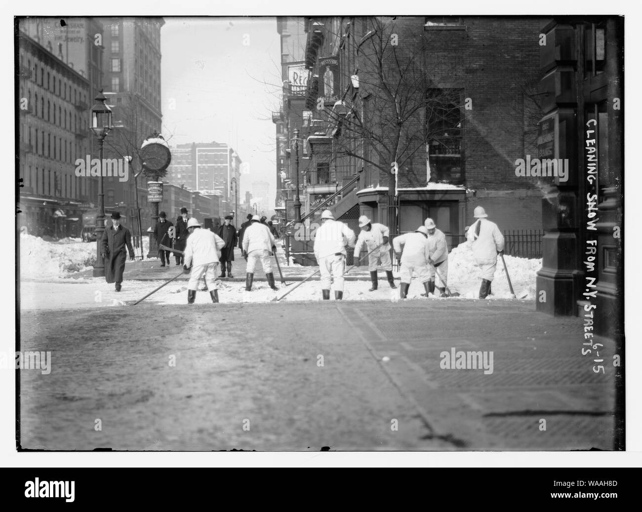 Cleaning streets Black and White Stock Photos & Images - Alamy