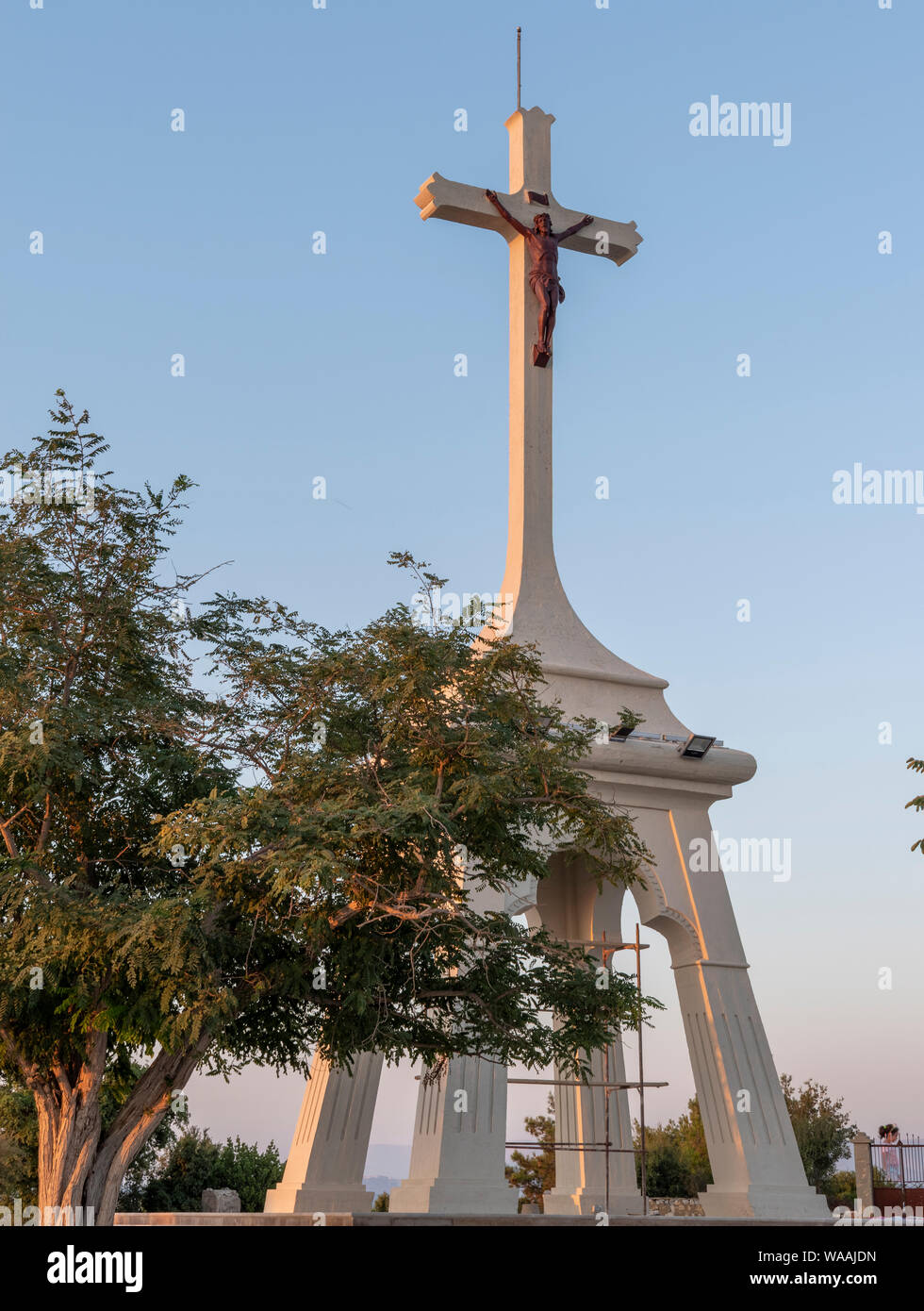 Mountaintop cross hi-res stock photography and images - Alamy