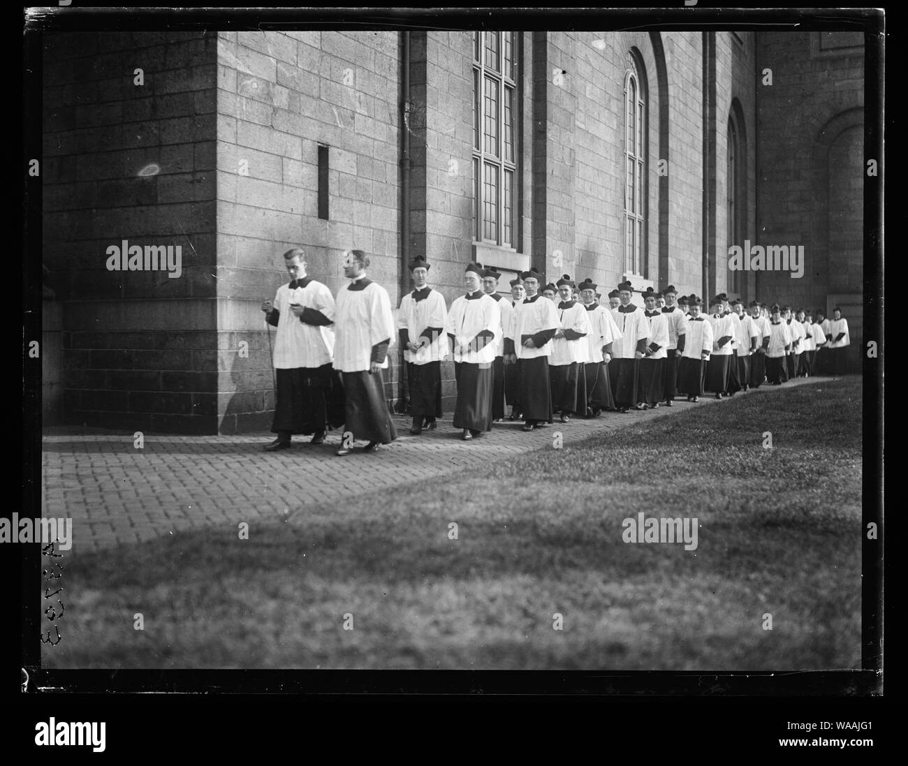 Clergy in religious procession Stock Photo - Alamy
