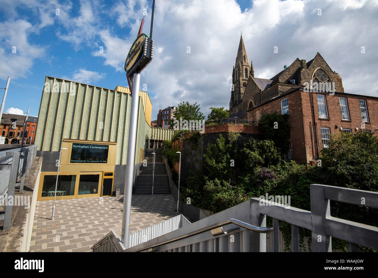 The Nottingham Contemporary, Nottingham City Centre England UK Stock ...
