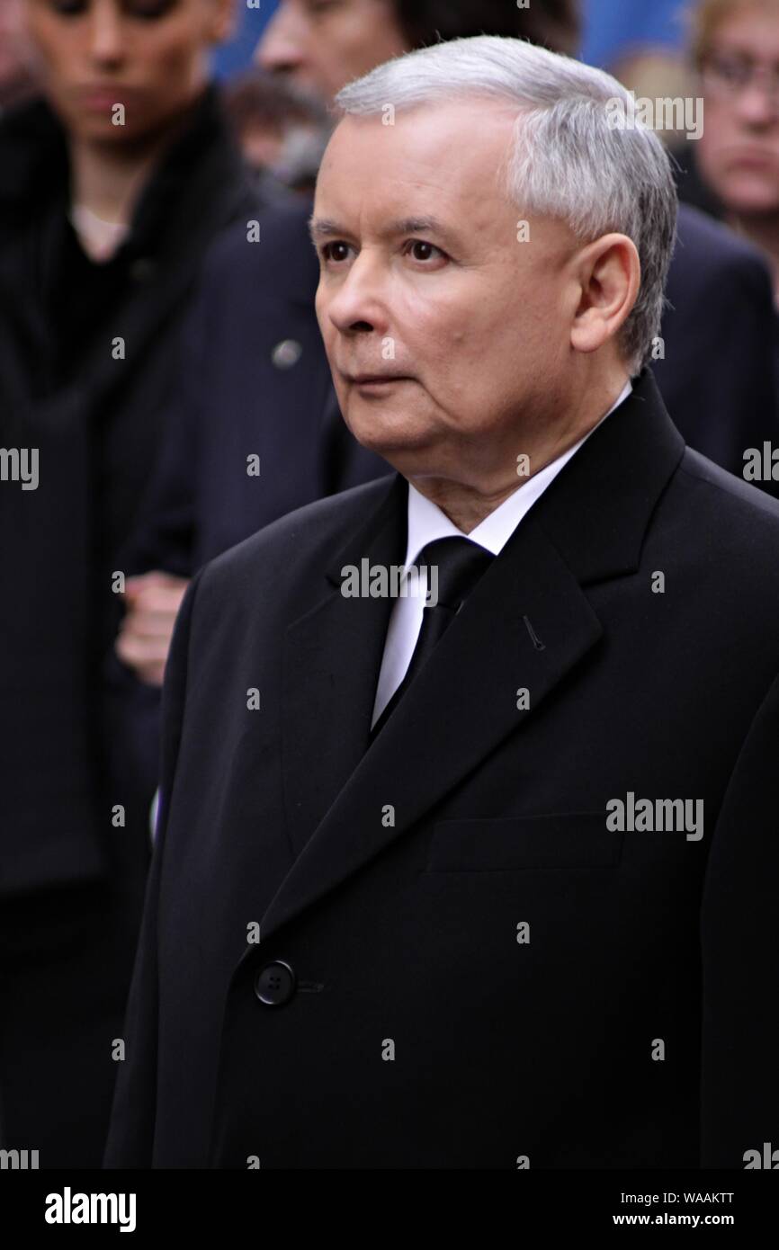 April 17-18, 2010 Cracow, Poland. The funeral of President Lech ...