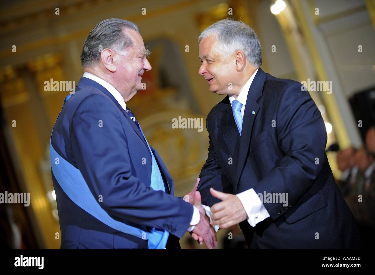 03.05.2009 Warsaw, Poland. Pictured: President of the Republic of ...