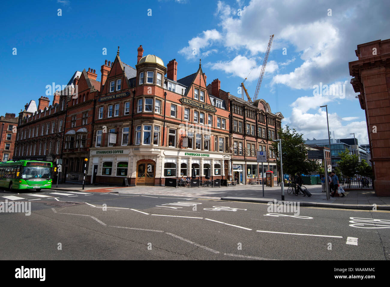Bentinck Hotel on the Corner of Carrington Street and Station Street in ...