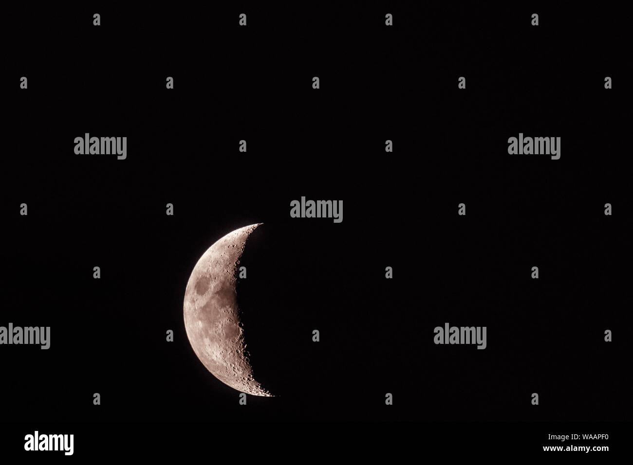 Astronomy Crescent Moon