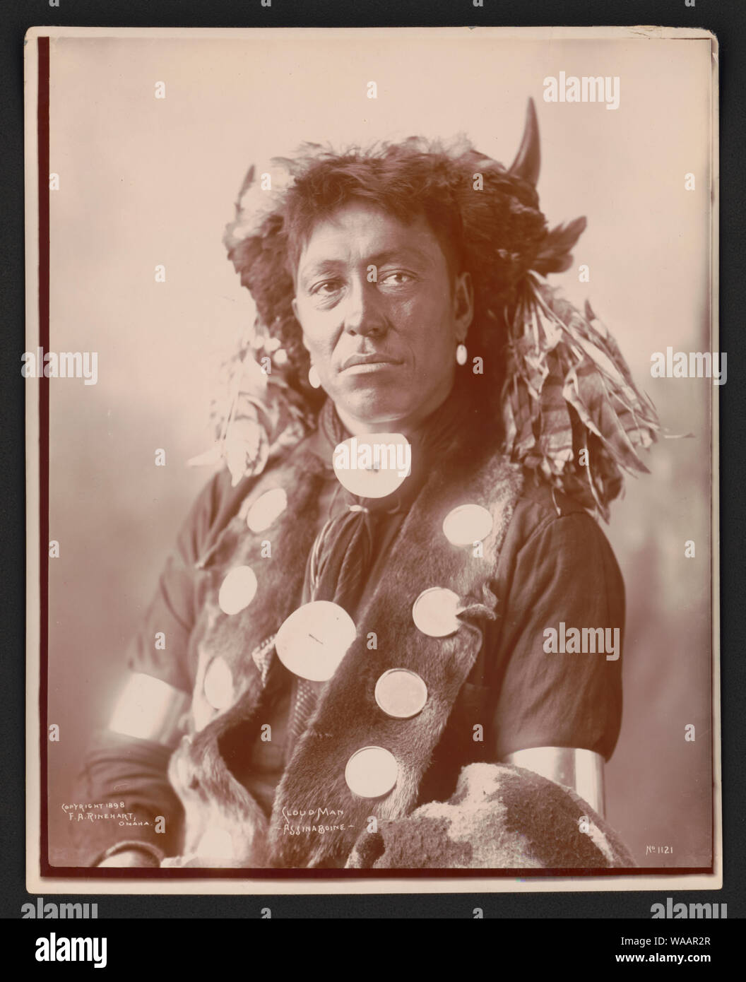 Cloud Man - Assisaboine [sic] Stock Photo - Alamy