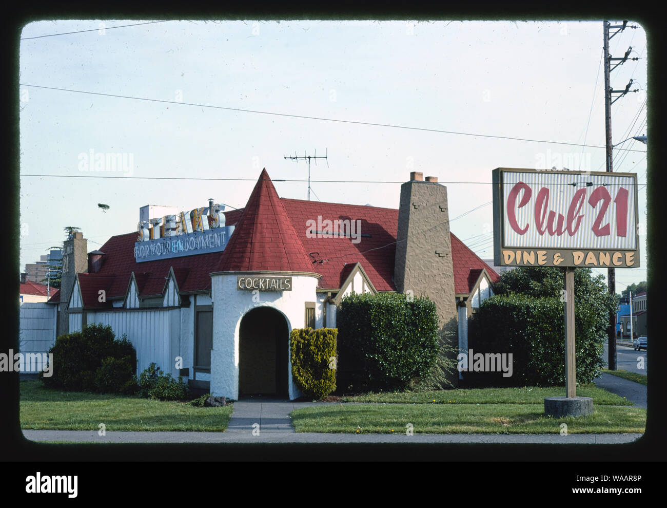 Club 21, Portland, Oregon Stock Photo - Alamy