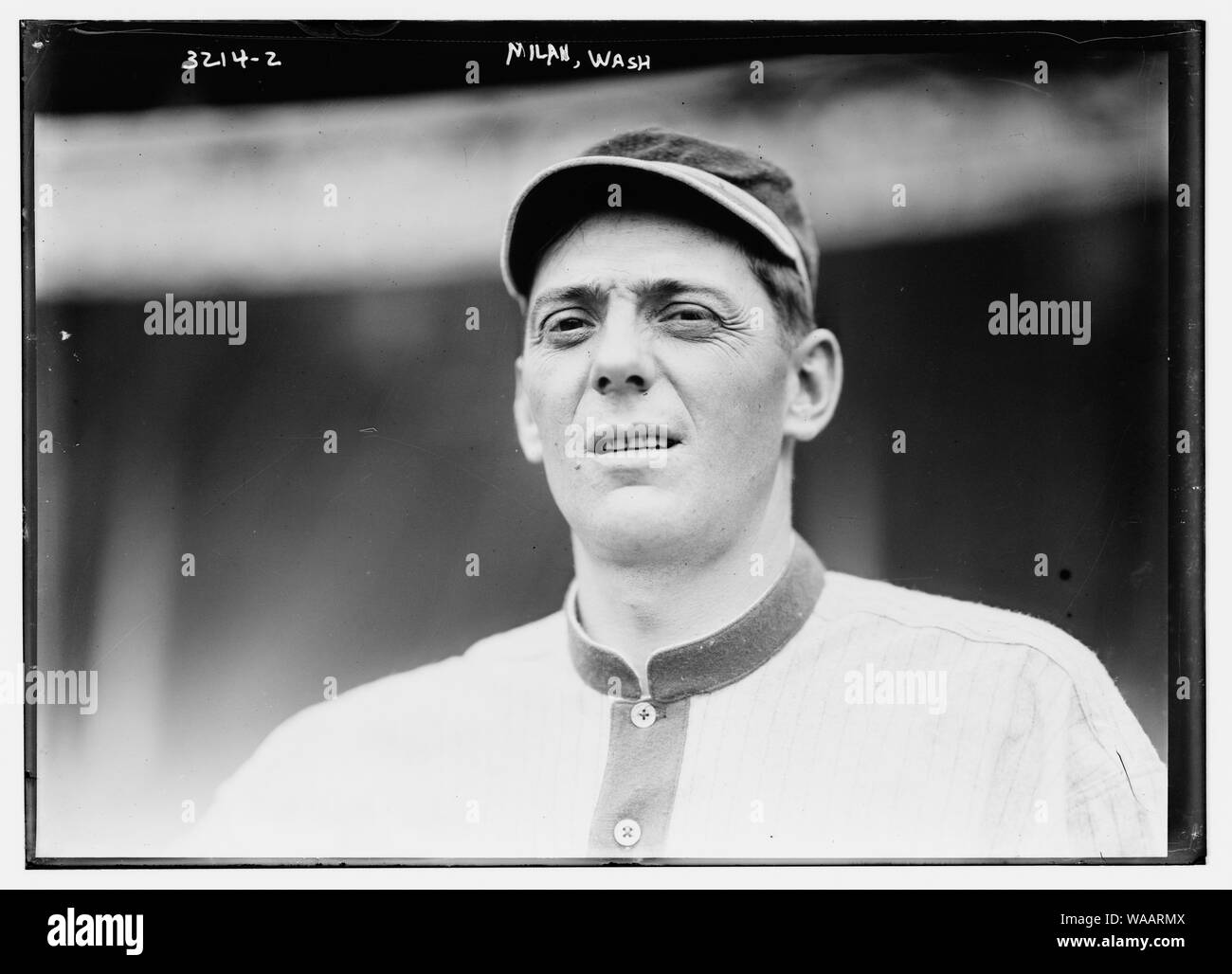 Clyde Milan, Washington AL (baseball Stock Photo - Alamy