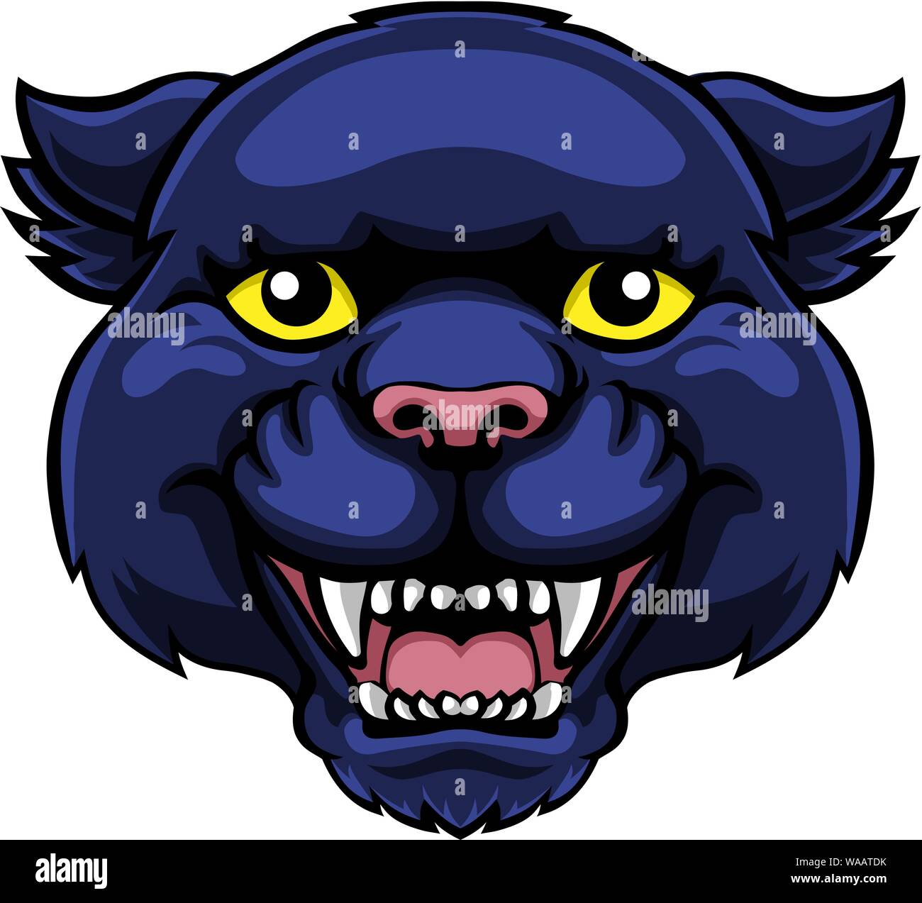 Panther school mascot hi-res stock photography and images - Alamy