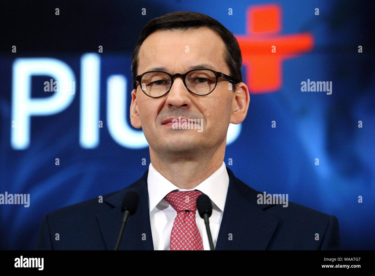 Warsaw, Poland 07.03.2019 Pictured: Prime Minister of Poland Mateusz ...