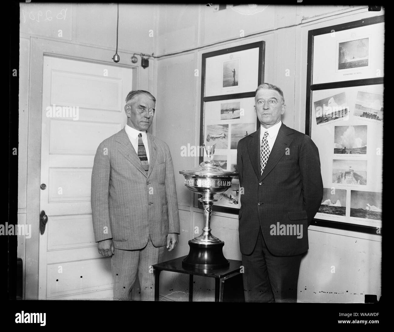 Coast Guard trophy Stock Photo - Alamy