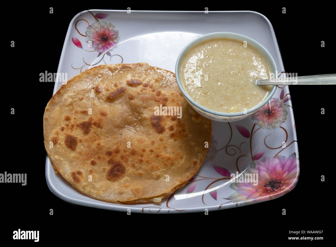Egg Paratha with Dalia or Daliya, Cereal Food Know as Bulgur Cooked in ...