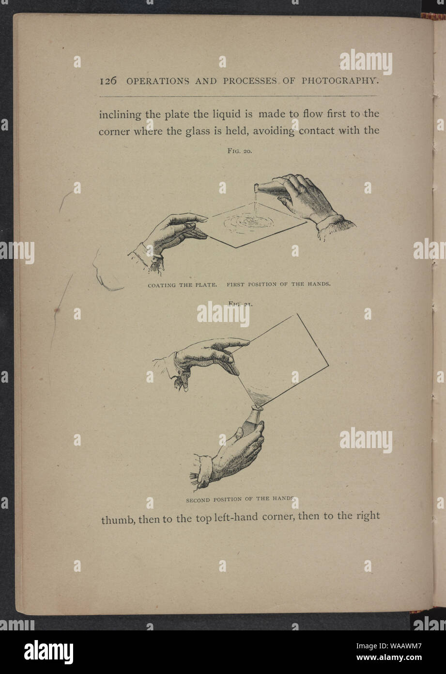 Coating the plate. First position of the hands Second position of the ...