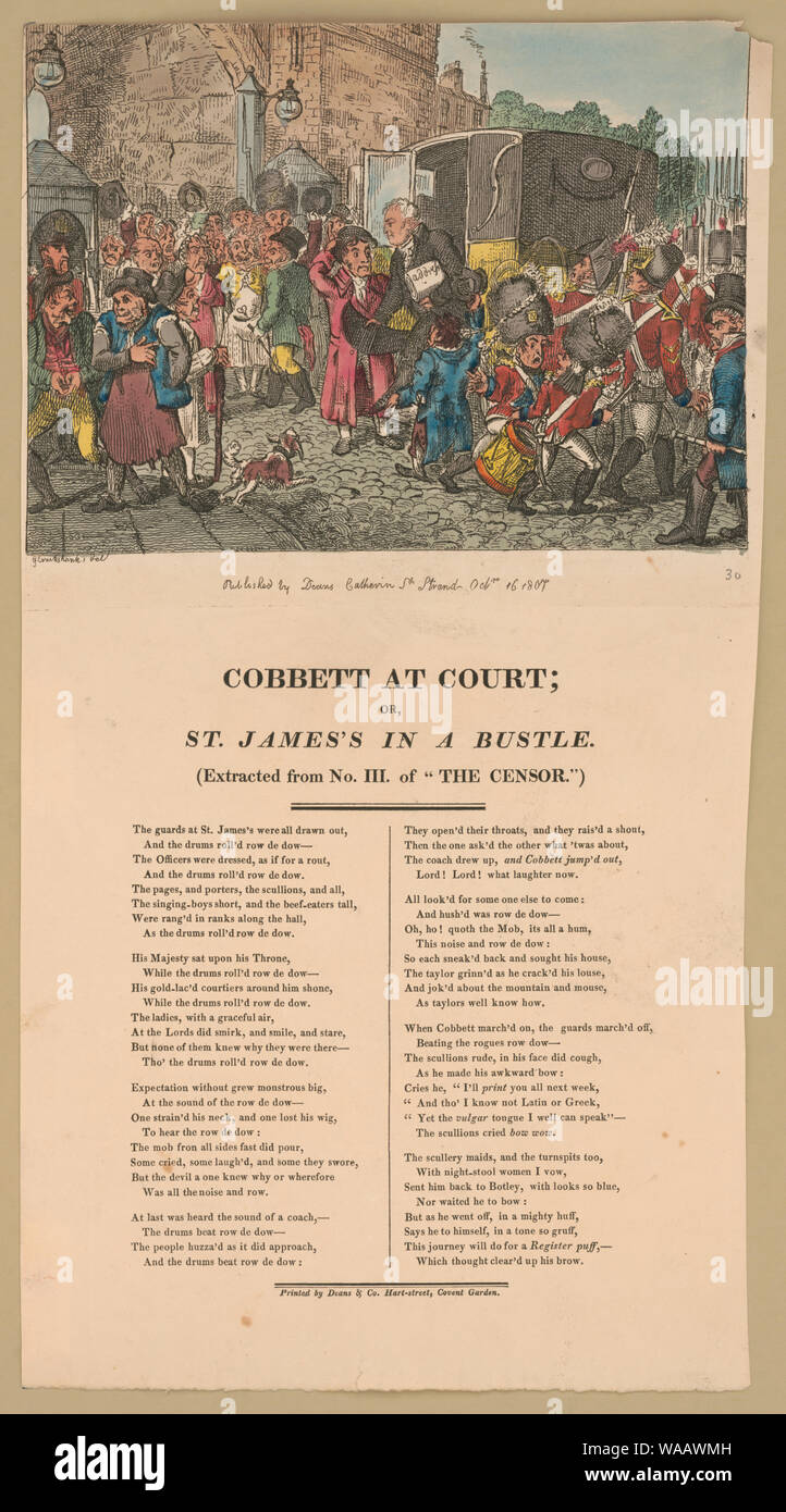 Cobbett at court; or, St. James's in a bustle (extracted from No. III ...